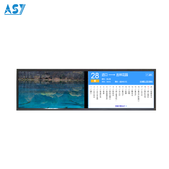Multi Media Dual LCD Splicing Screen for Retail Store