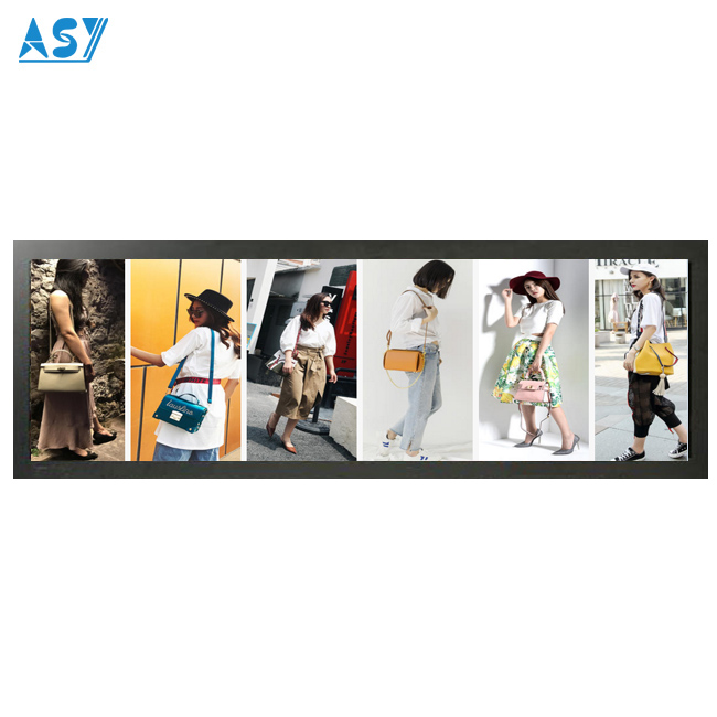 Multi Media HDMI Port Long Thin High Brightness LCD Extra Wide Monitor