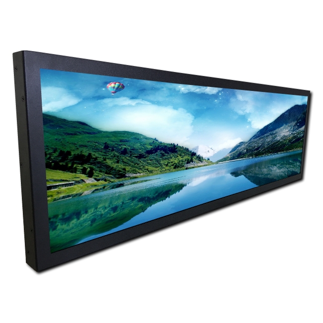 Ultra Thin LCD Screen Electronic Information Display for Railway