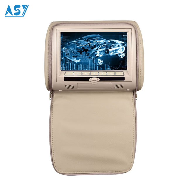 12V Back Seat 2 Channel Video Input Car DVD Headrest Monitor