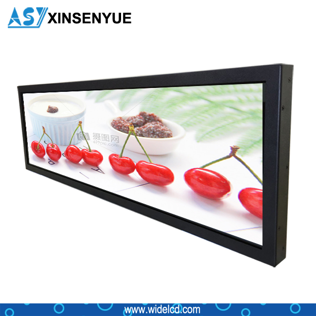500nit high brightness widescreen lcd digital display for advertising