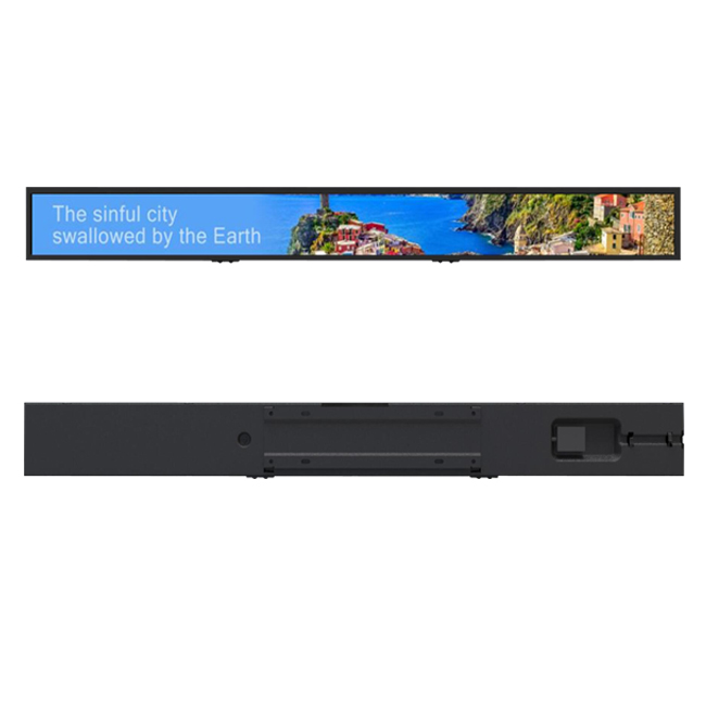 New design bar type shelf lcd for sale