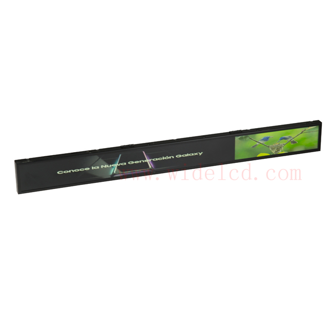 LCD shelf display with electronic price tags to enrich your store