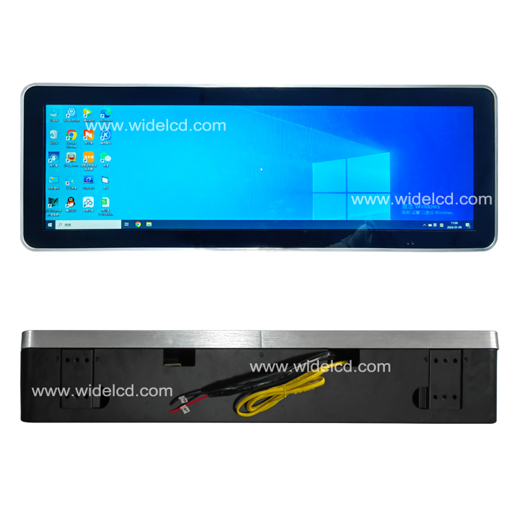 29 Inch high brightness 1000 nits led sloping ceiling mounted stretched ...