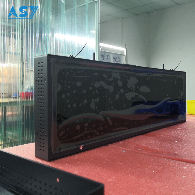 Double side android long lcd display