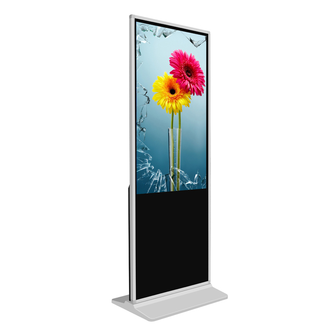 65" network floor standing digital signage,floor standing lcd ...