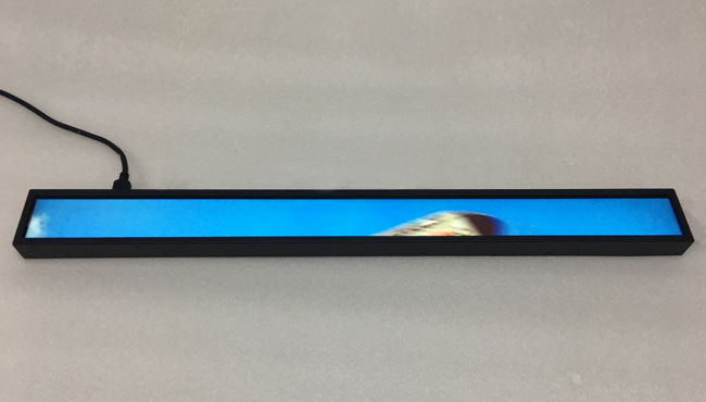 Full-HD Color Ultra-wide LCD Shelf Edge Display